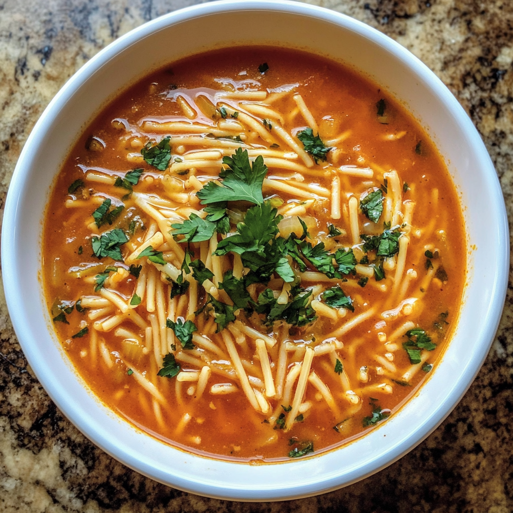 Sopa de Fideo – Simple & Comforting Mexican Soup - EasyYums