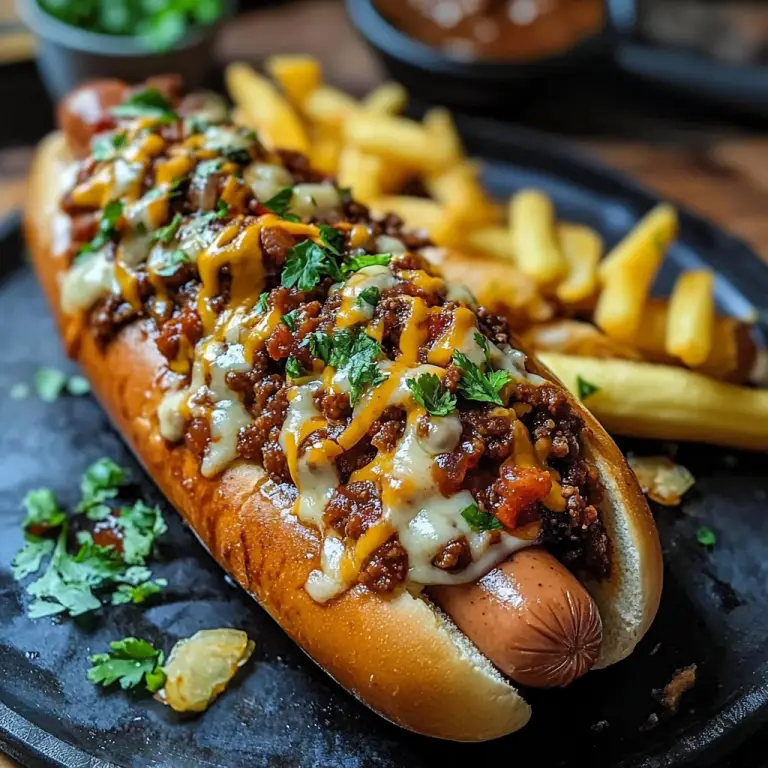 Chili Cheese Dogs – Easy & Loaded with Flavor - EasyYums