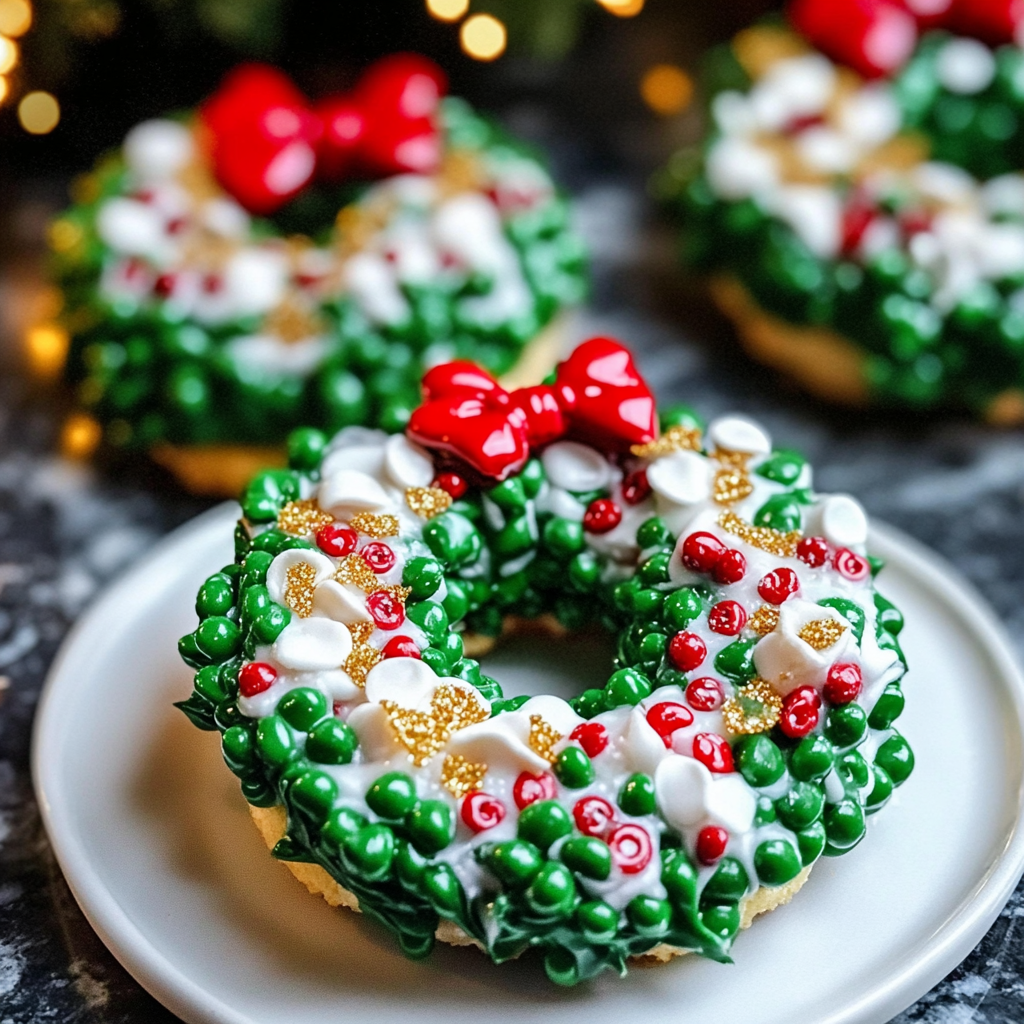 Christmas Wreath Cookies – No-Bake & Fun to Make - EasyYums