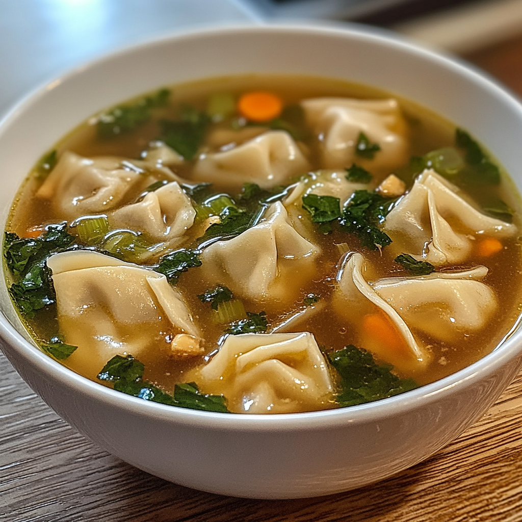 Delicious Wonton Soup – Easy & Flavorful - EasyYums