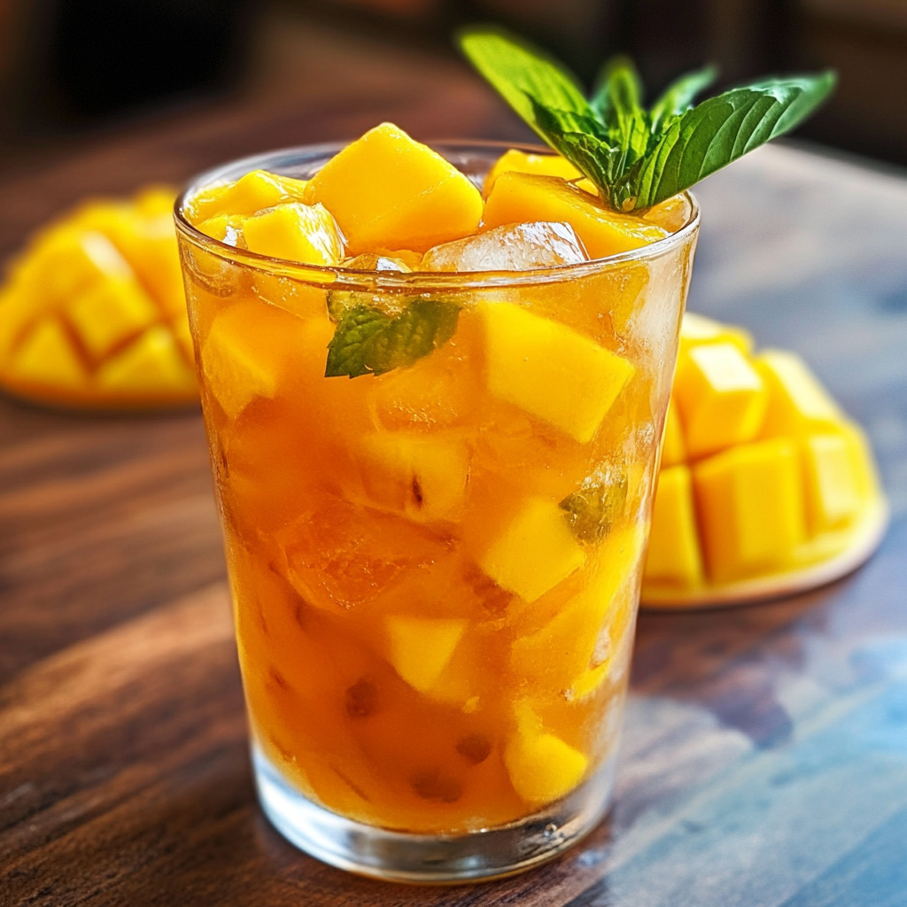 Mango Iced Tea – Cool & Refreshing Summer Drink - EasyYums