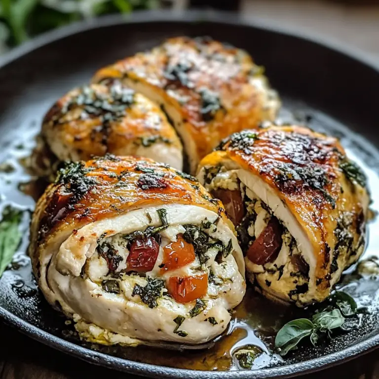 Mediterranean Stuffed Chicken Breasts Recipe - EasyYums