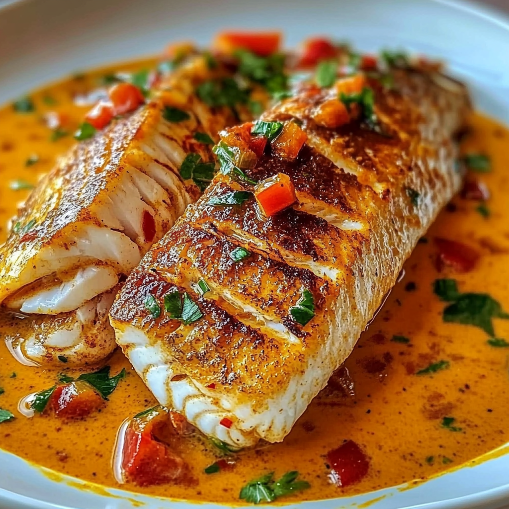 Red Snapper in Creamy Creole Sauce - EasyYums