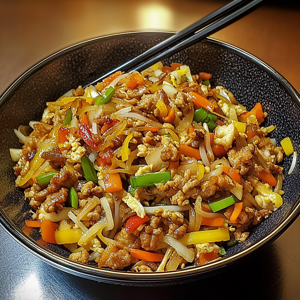 Egg Roll Stir Fry Delight - EasyYums