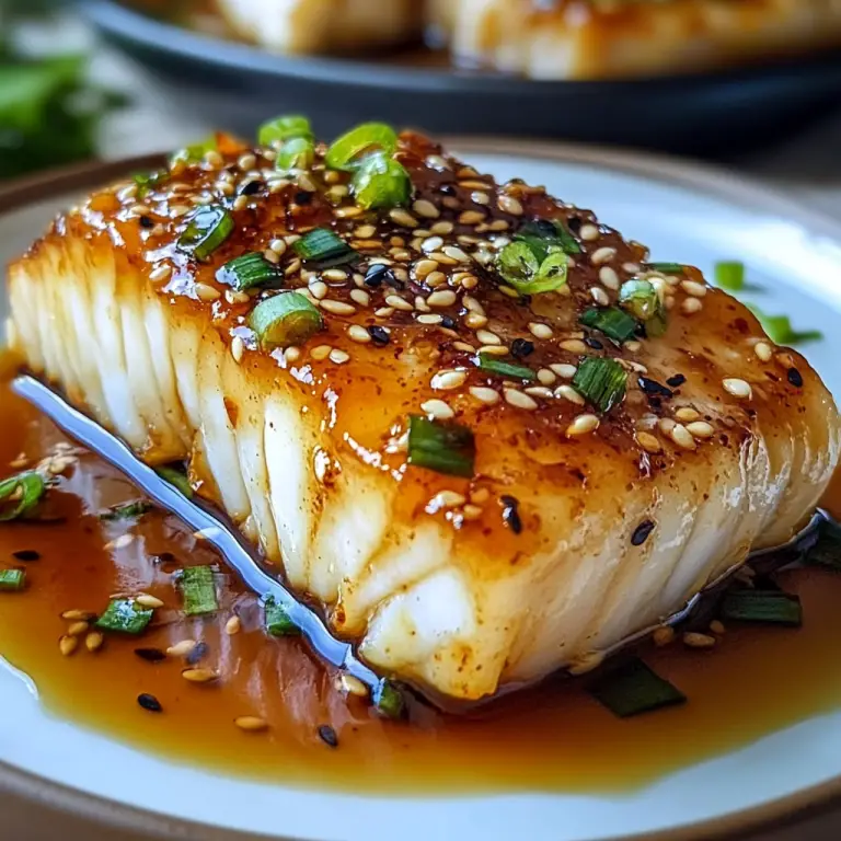 Easy Ginger Soy Glazed Cod – Sweet, Savory & Delicious - EasyYums