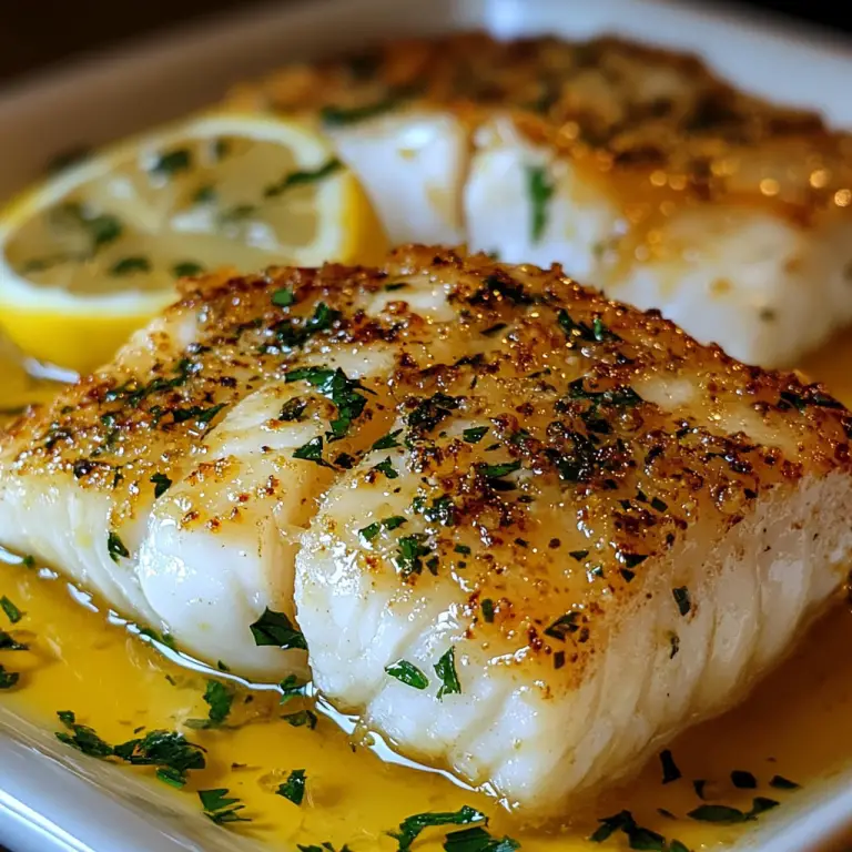Easy Lemon Butter Baked Cod Recipe - EasyYums