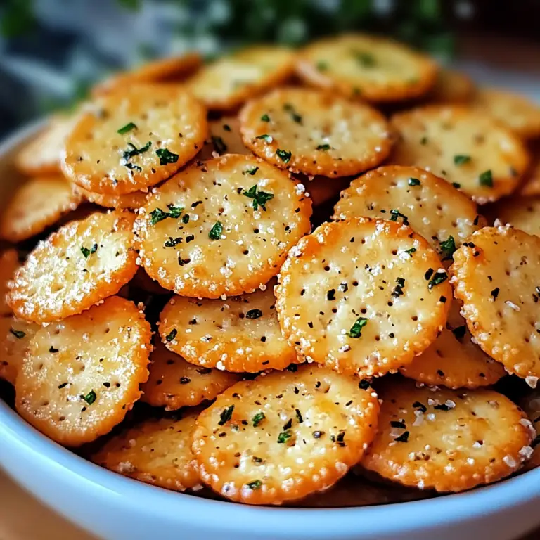 Garlic Ritz Snacks – Buttery, Crispy, and Addictively Easy! - EasyYums